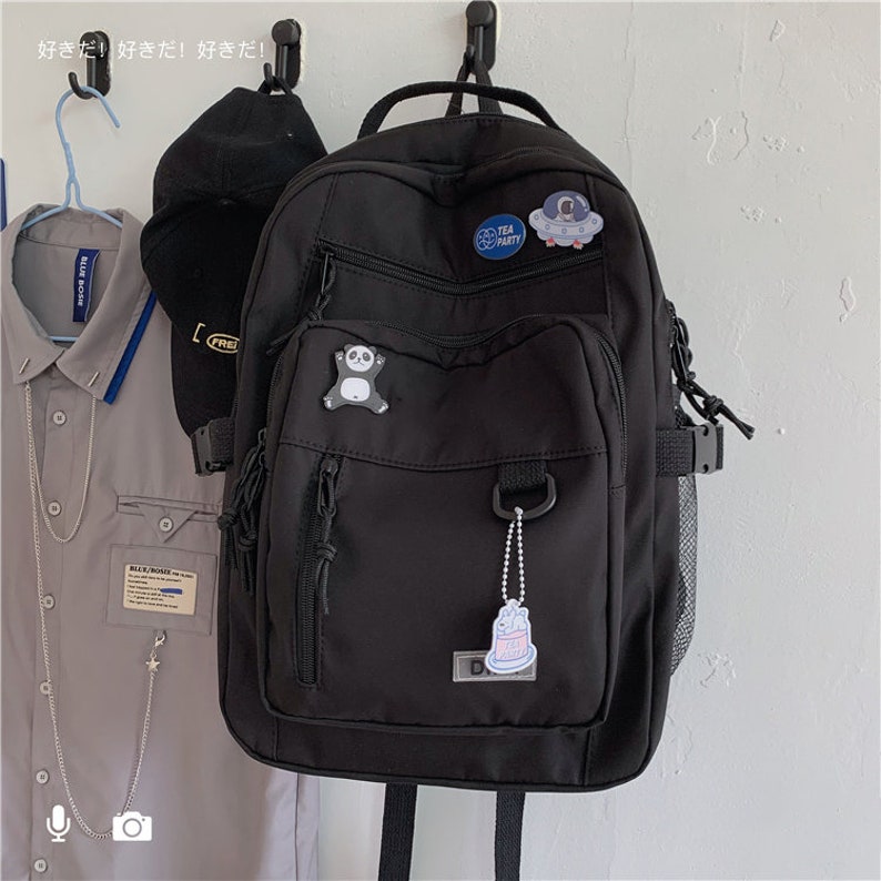 Difa Canvas Backpack, Canvas Backpack for Travel, Japanese Laptop Bag ...