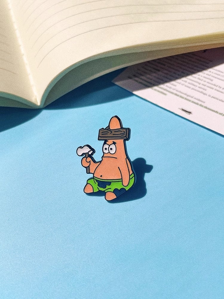 Solar System Spongebob Detective Conan Enamel Pin Animal Hard - Etsy