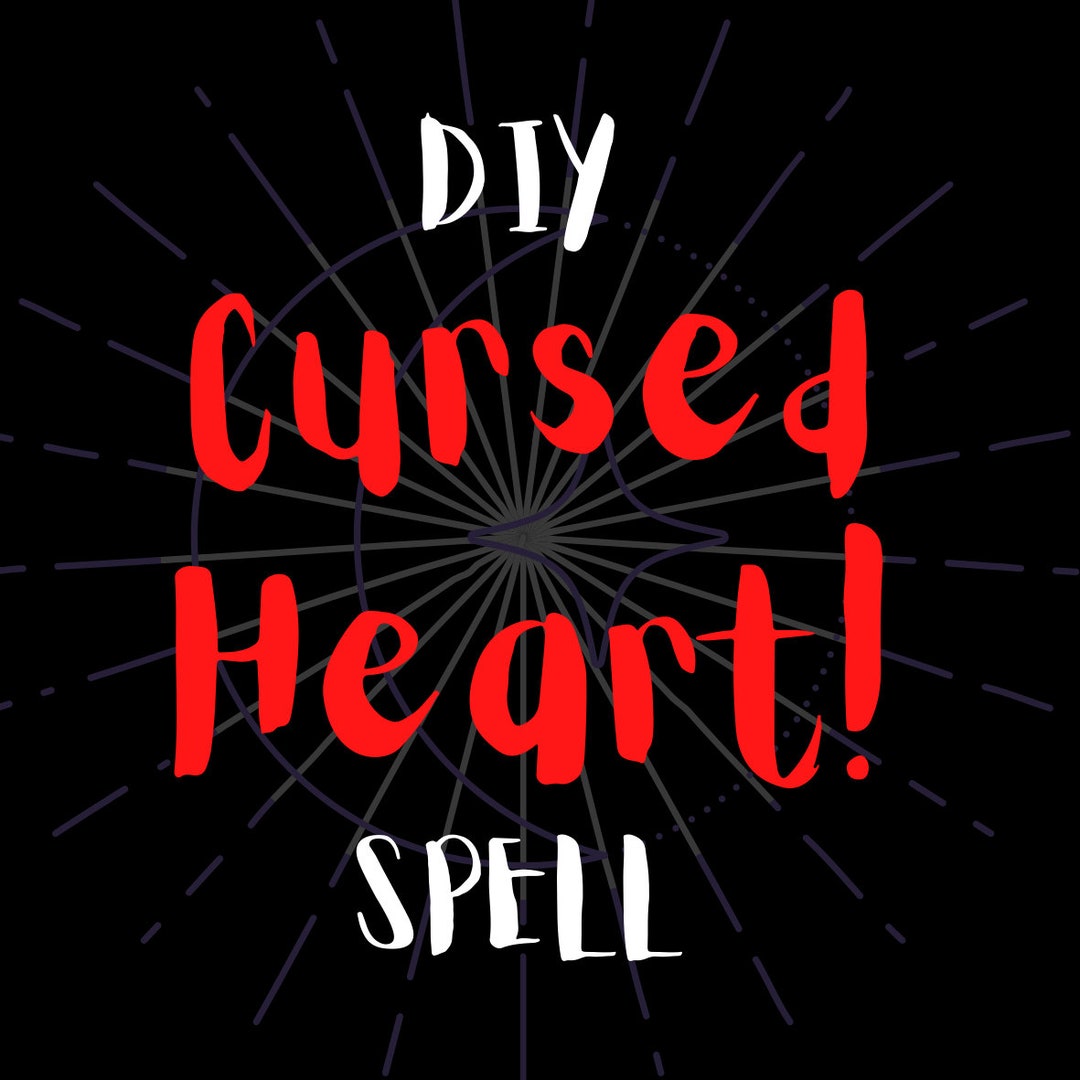 DIY Cursed Heart Spell - Etsy