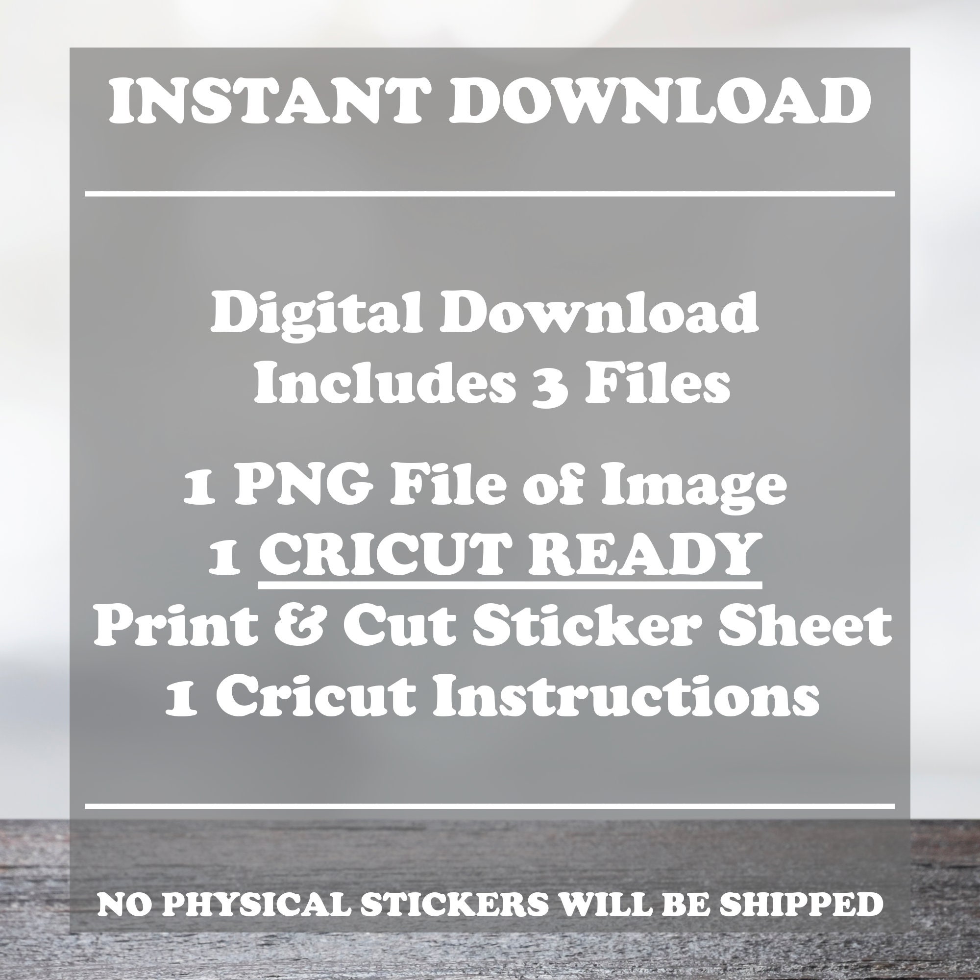 Printable Sticker Design | USPS Thank You PNG File | Cricut Ready ...