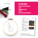 Robin Embroidery Kit for Beginners Simple and Elegant Bird Craft Kit - Etsy