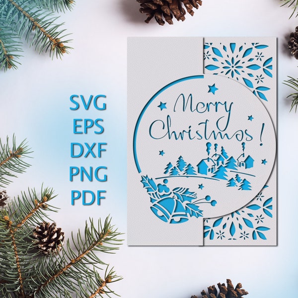 Cricut Card Template - Etsy