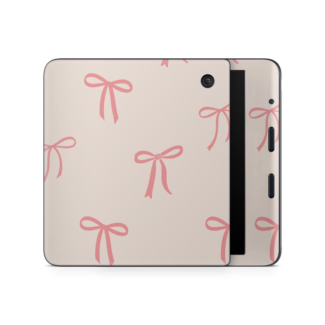 Pink Bow Kobo Skin: Pastel Pattern Adhesive Wrap - Etsy