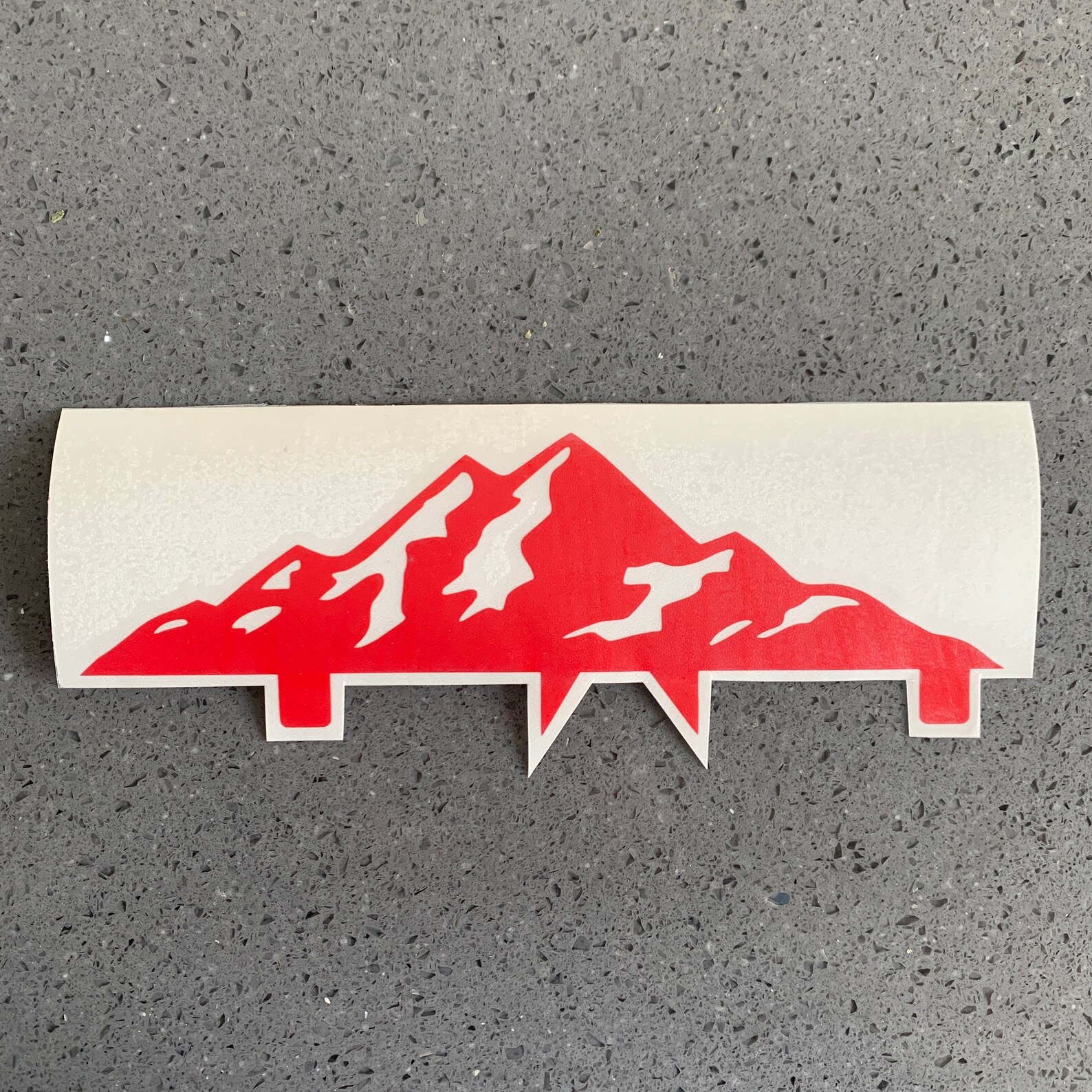 Mountain Badge Decal for Subaru, Decal for Crosstrek and Impreza ...