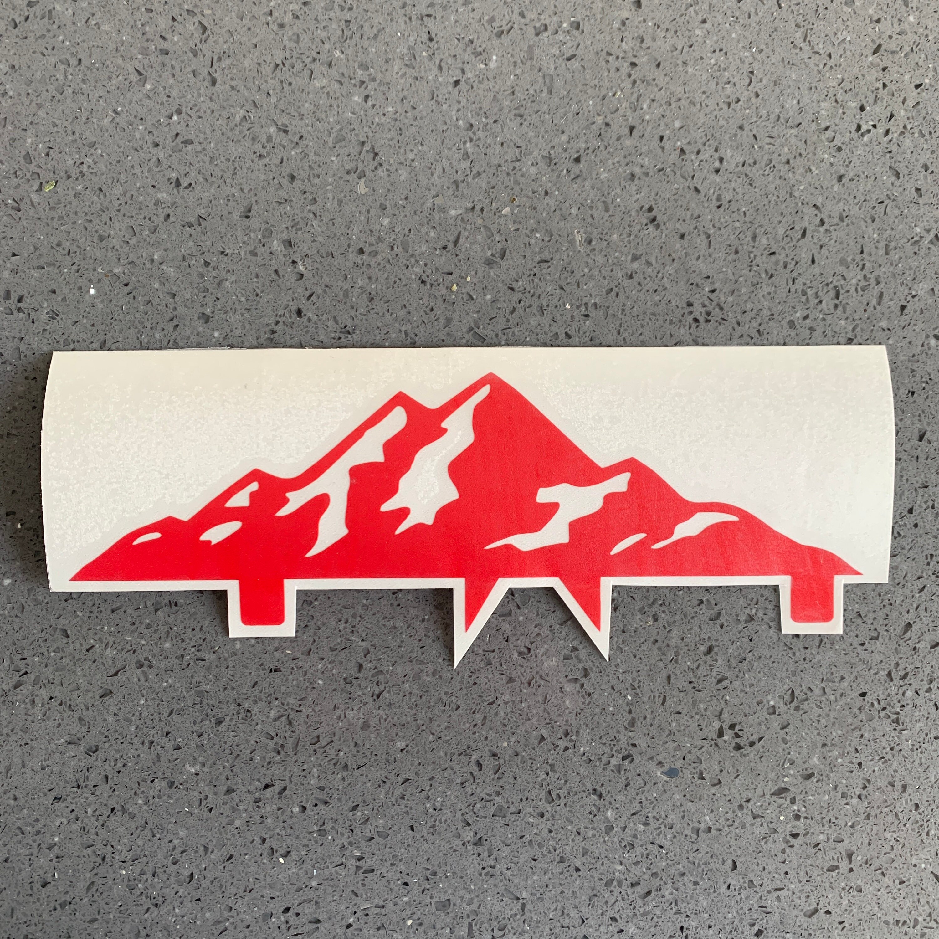 Mountain Badge Decal for Subaru, Decal for Crosstrek and Impreza ...