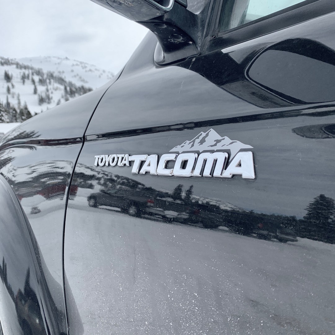 1st Generation Tacoma Mountain Decals: Vinyl Sticker Set - Etsy