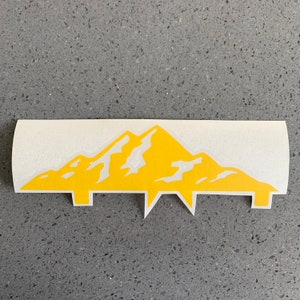 Mountain Badge Decal for Subaru, Decal for Crosstrek and Impreza ...