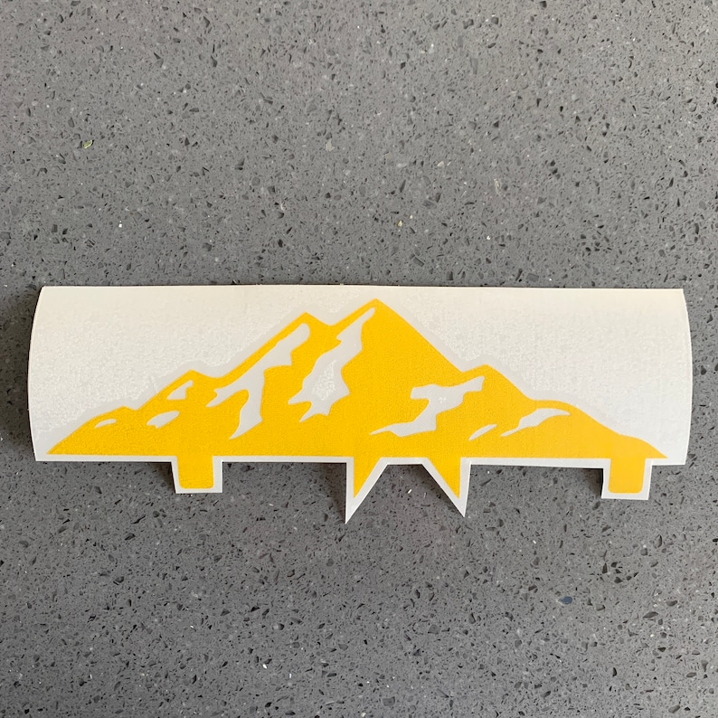 Mountain Badge Decal for Subaru, Decal for Crosstrek and Impreza ...