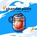 Lemonade Peach Soda Pop Twitch Channel Point // Kawaii Hydrate Emote ...