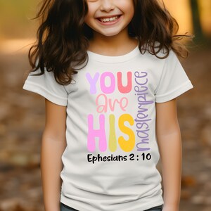 You Are His Masterpiece Png, Ephesians 2 : 10 Christian Wall Art ...