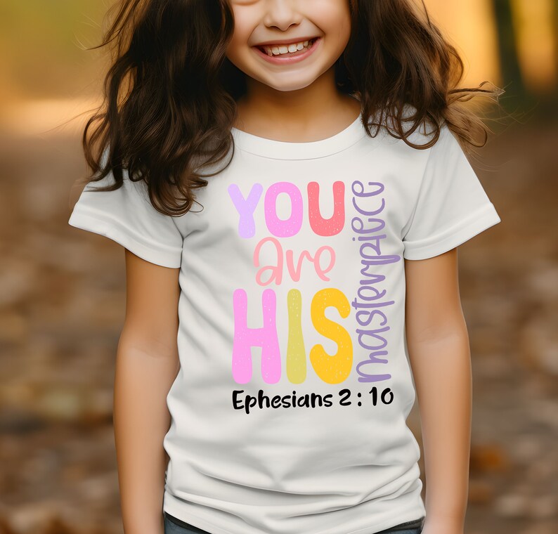 You Are His Masterpiece Png, Ephesians 2 : 10 Christian Wall Art ...