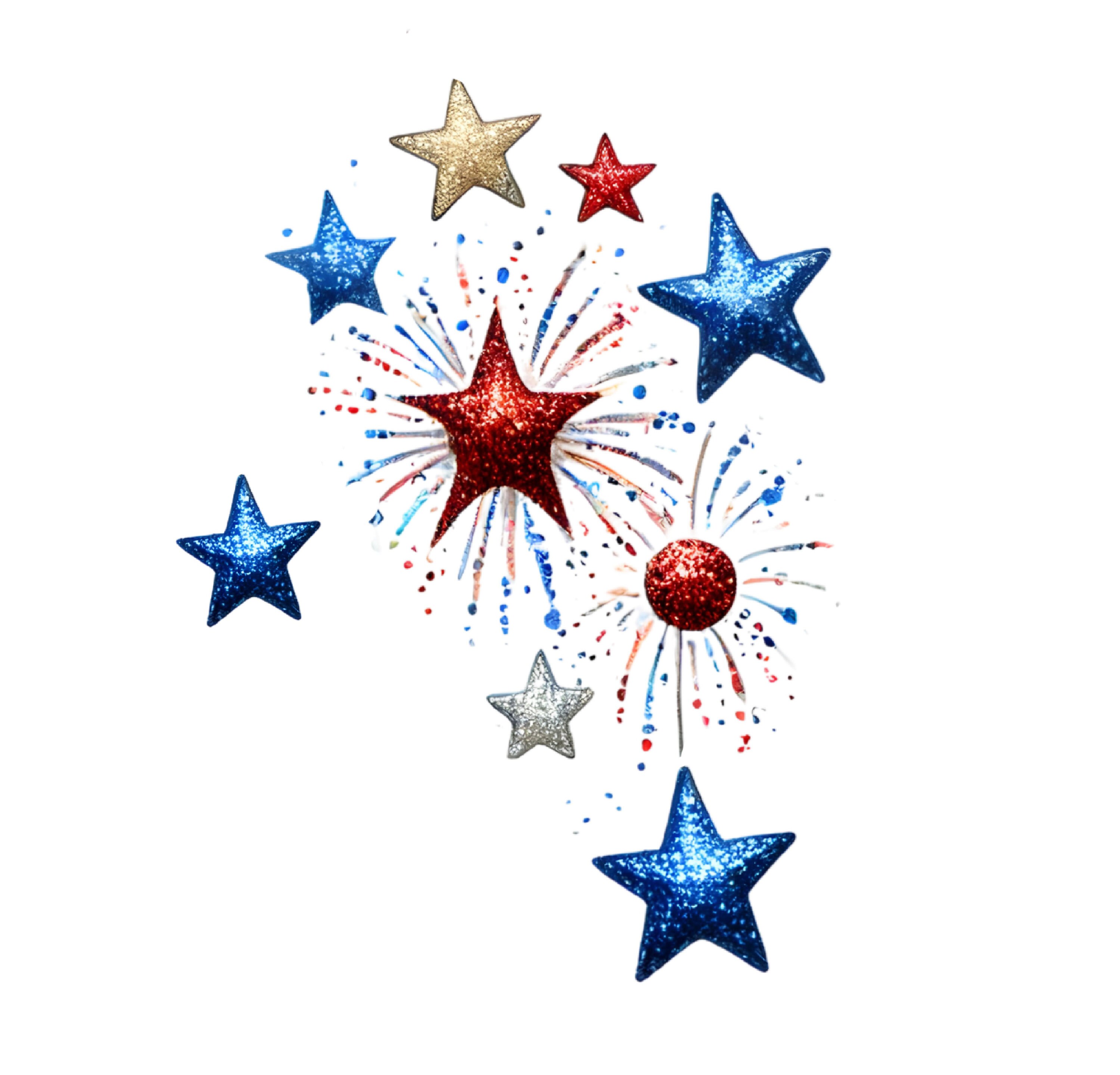 4th of July Girl Clipart Bundle, Watercolor Patriotic Girl, Memorial ...