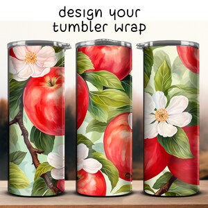 Apple Seamless Pattern Fruits Digital Paper, Apple Background, Digital ...