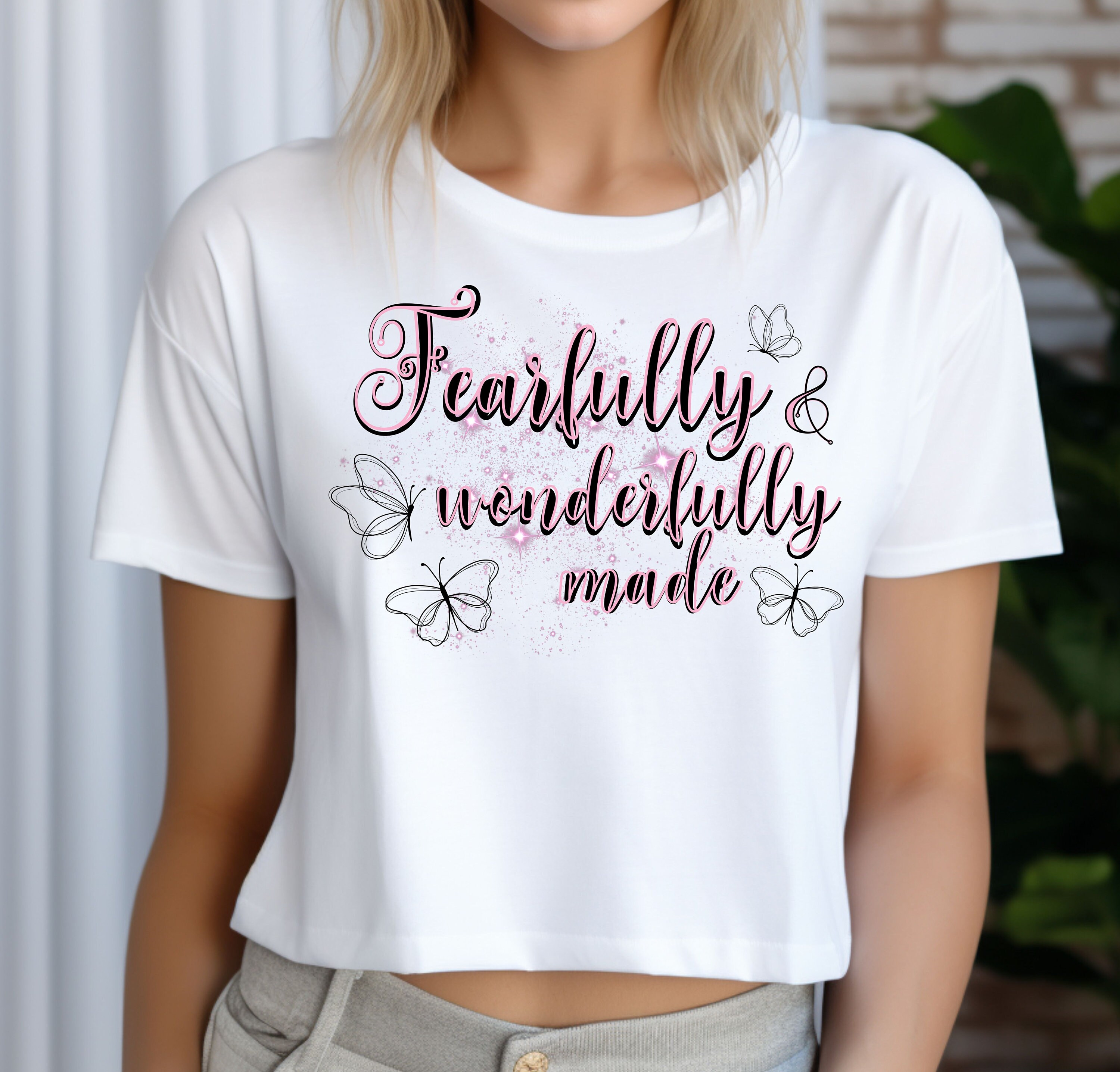 Fearfully and Wonderfully Made PNG, Bible Verse PNG, Scripture Png ...