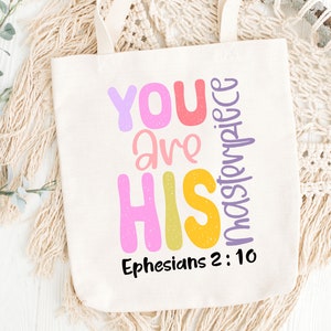 You Are His Masterpiece Png, Ephesians 2 : 10 Christian Wall Art ...