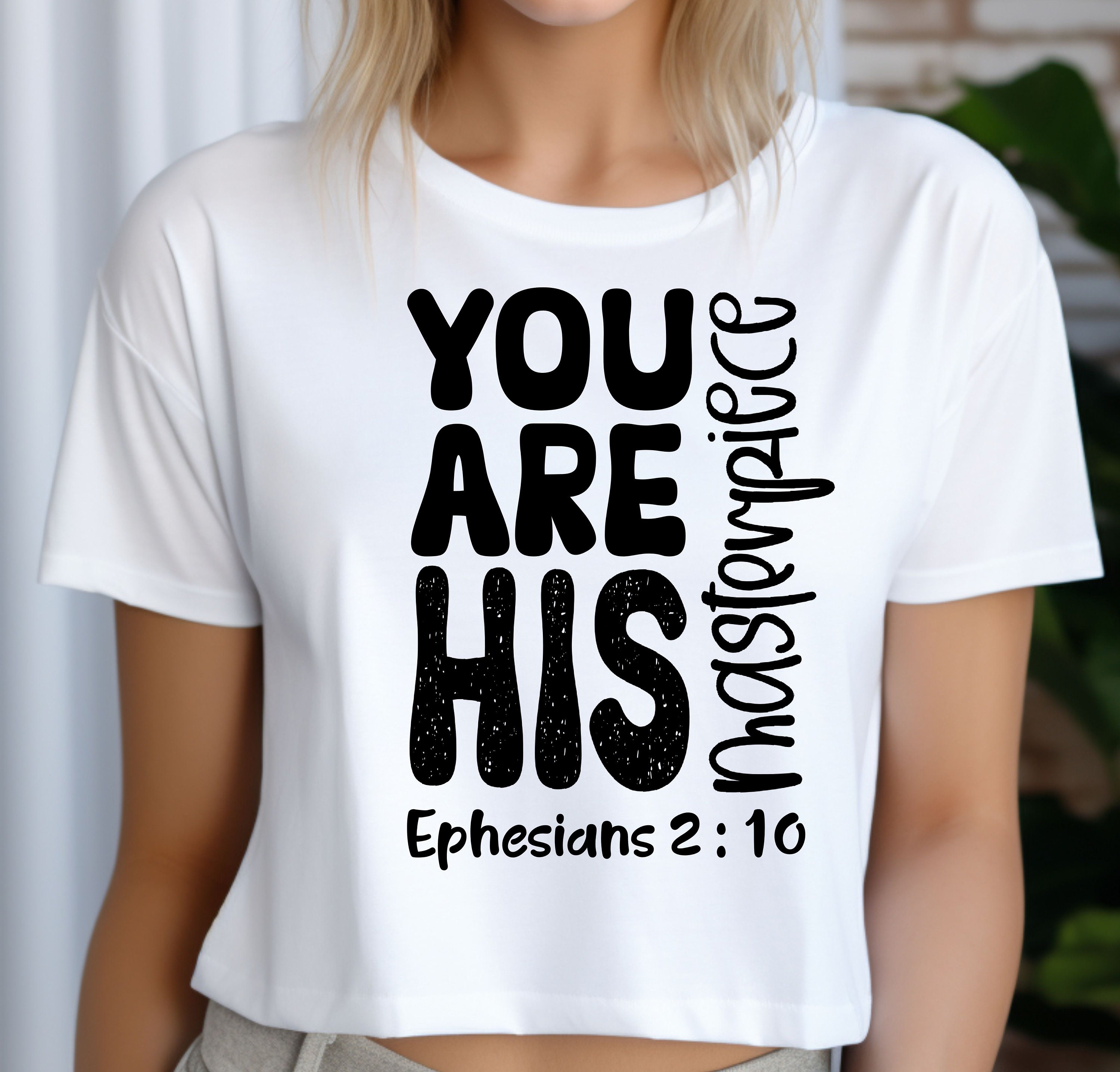 You Are His Masterpiece Png, Ephesians 2 : 10 Christian Wall Art ...