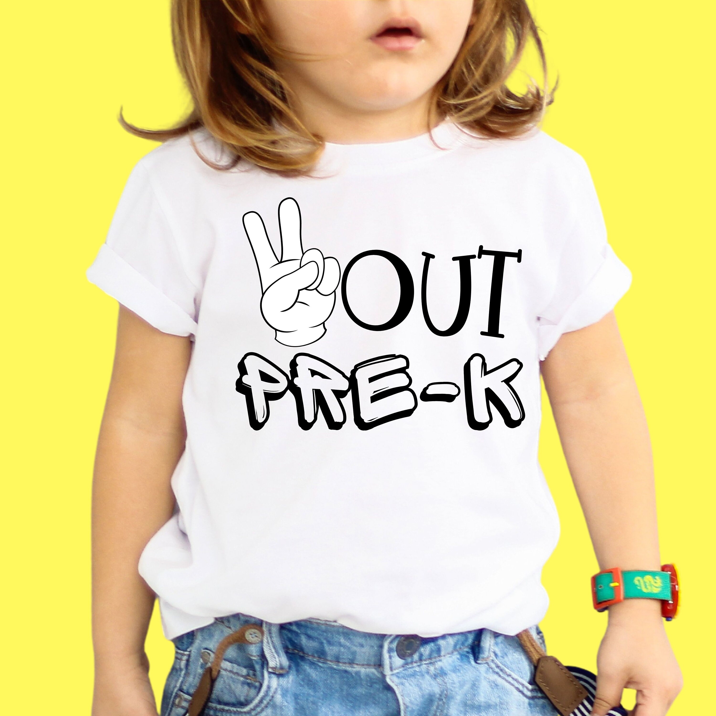 Peace Out Pre-K Svg Last Day of School End of Preschool | Etsy