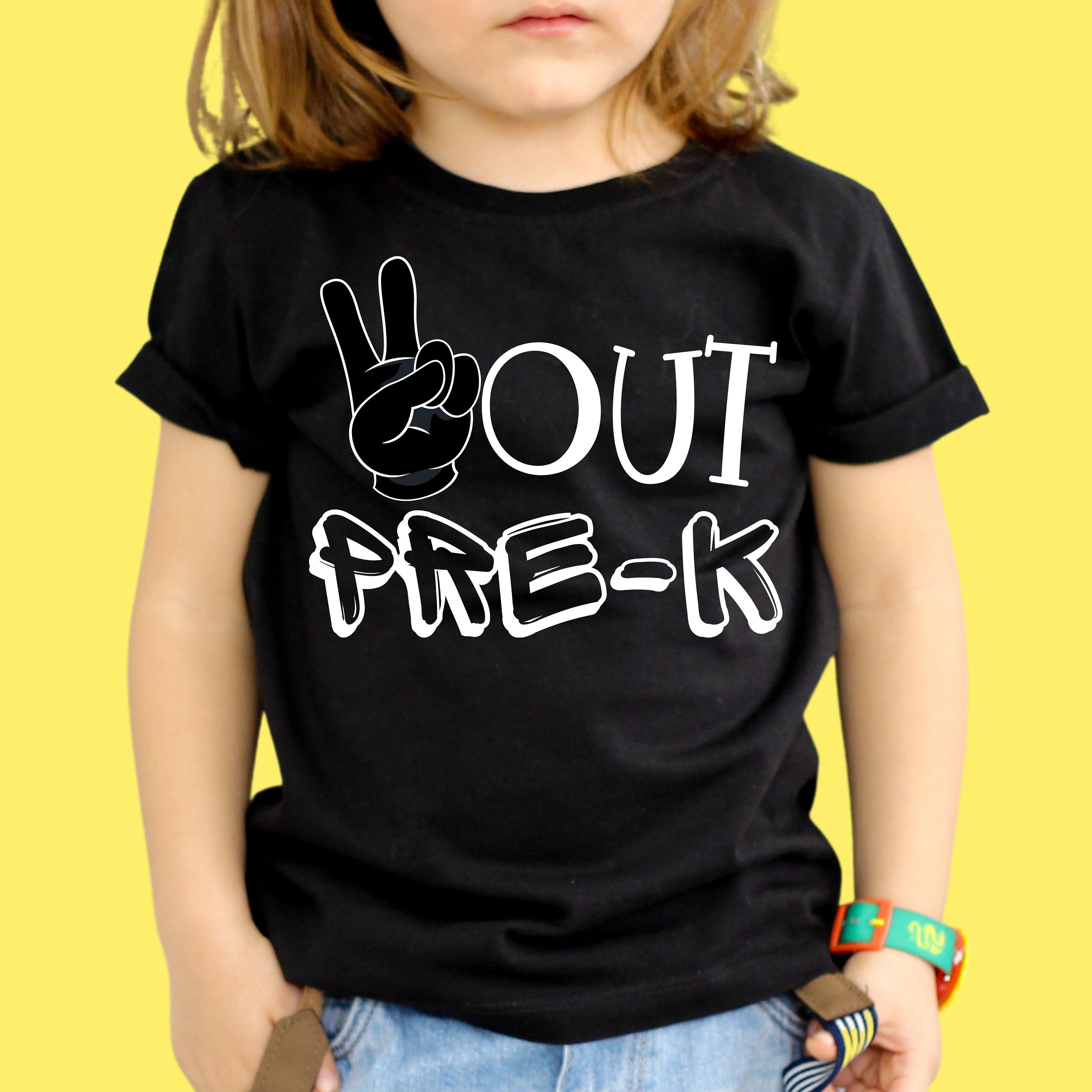Peace Out Pre-k Svg Last Day of School End of Preschool - Etsy
