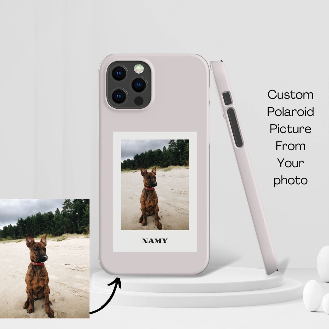 Custom Polaroid Picture Phone Case iPhone 14 13 12 11 Pro Max Mini XS ...
