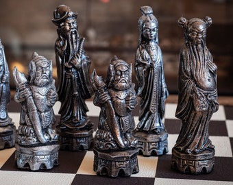 Chinese Chess Set - Etsy