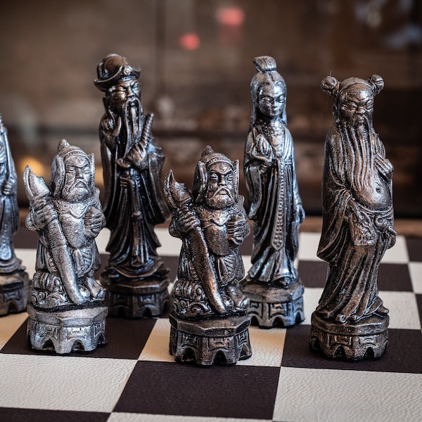 Chinese Chess Set - Etsy