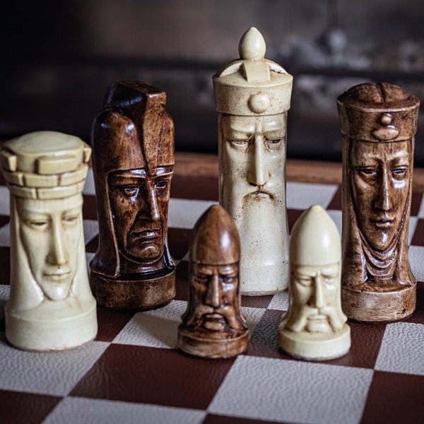 Gothic Chess Board Set - Etsy