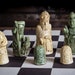 Made to Order Chess Set, British Birds, Similar to the Set in Blade ...