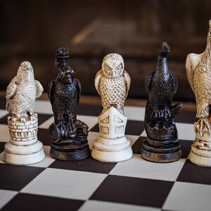 Made to Order – Chess Set, British Birds, Similar to Set in Blade ...