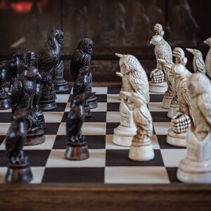 Made to Order – Chess Set, British Birds, Similar to Set in Blade ...