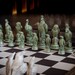 Made to Order - Chess Set, British Birds, Similar to the Set in Blade ...