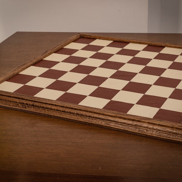 Leather Chess Board - Etsy