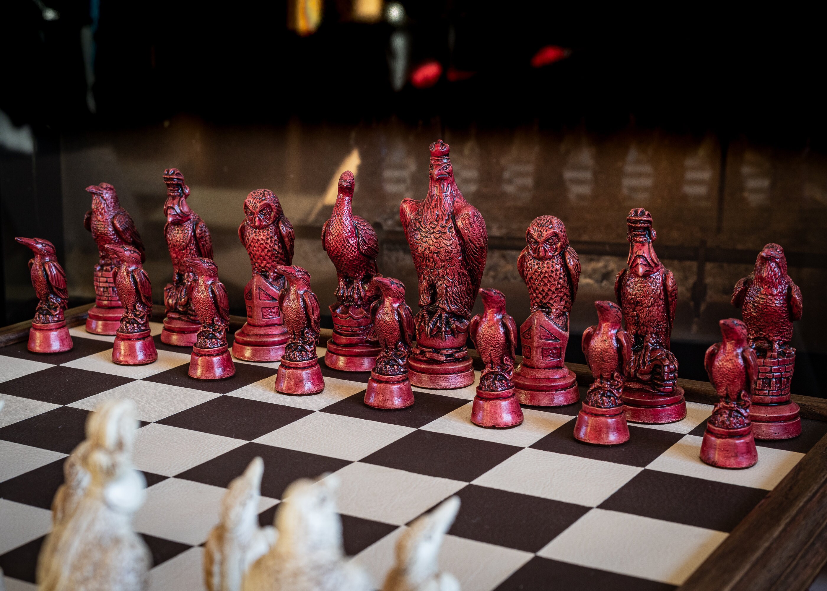 Made to Order – Chess Set, British Birds, Similar to Set in Blade ...