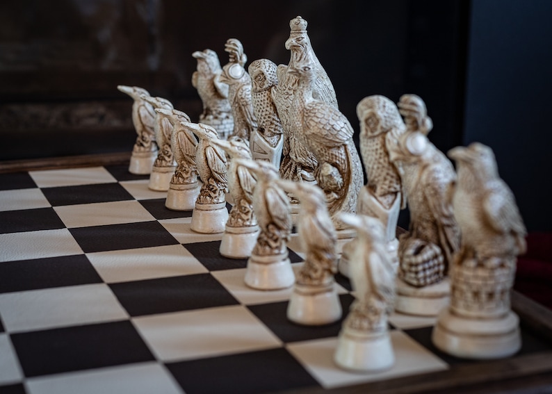 Made to Order – Chess Set, British Birds, Similar to Set in Blade ...