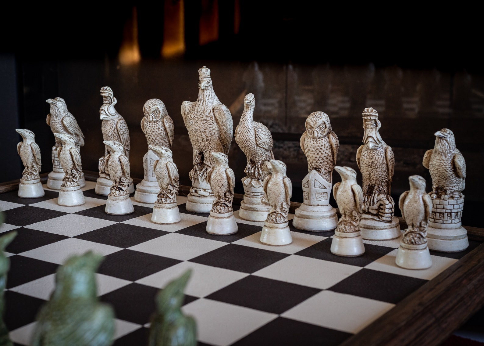 Made to Order Chess Set British Birds Similar to the Set - Etsy