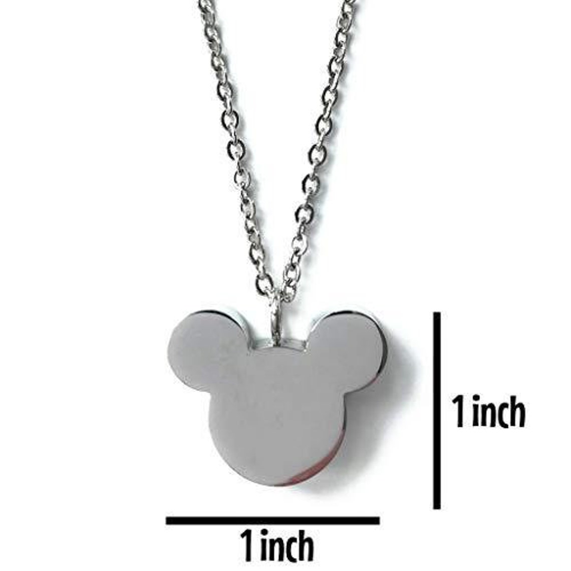 FIKA Mickey Mouse Cremation Ashes Remembrance Urn Pendant - Etsy