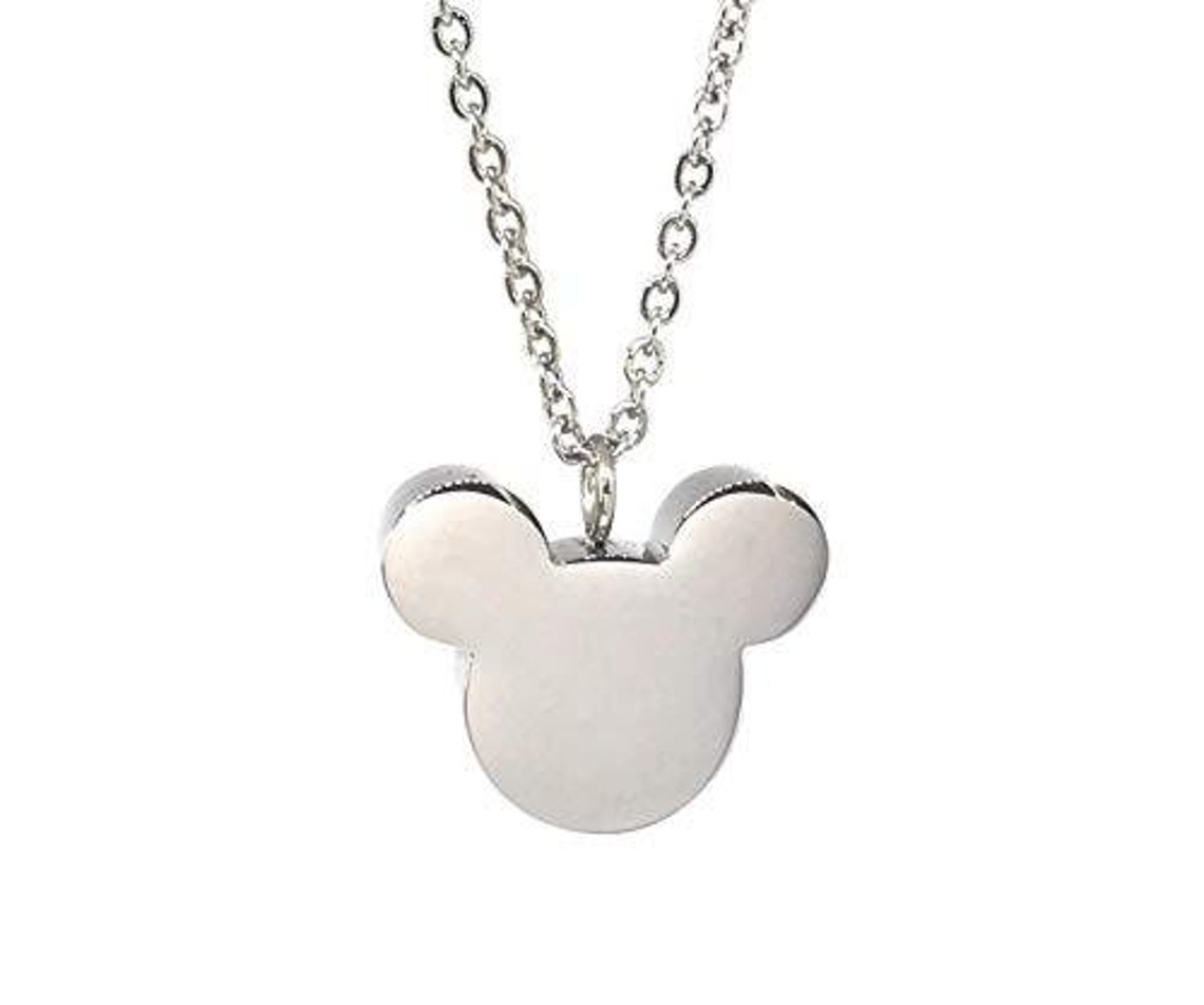 FIKA Mickey Mouse Cremation Ashes Remembrance Urn Pendant - Etsy
