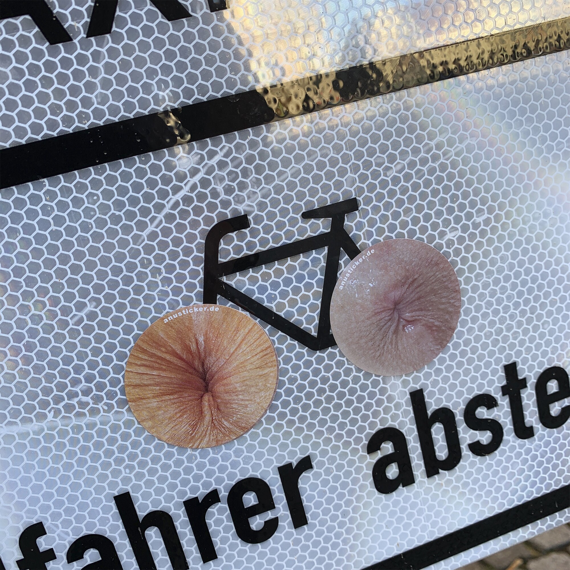 Anusticker 100 Stickers white & Squidgy Funny - Etsy UK