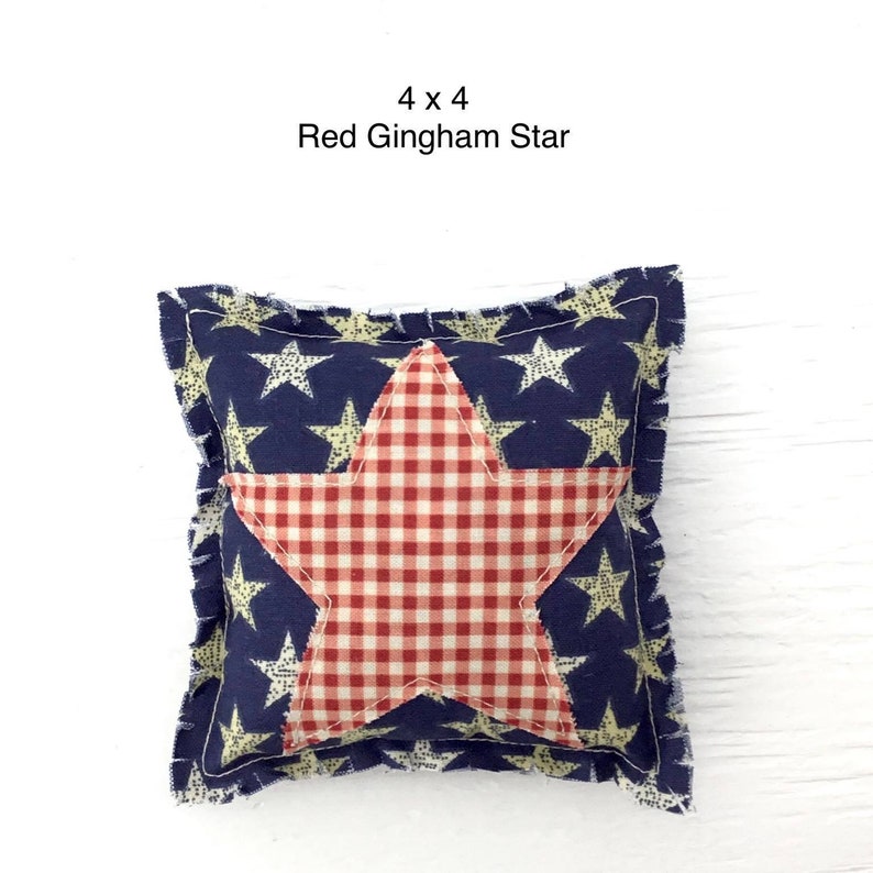 Patriotic Mini Pillows 4th of July Flag Tiered Tray Mini - Etsy