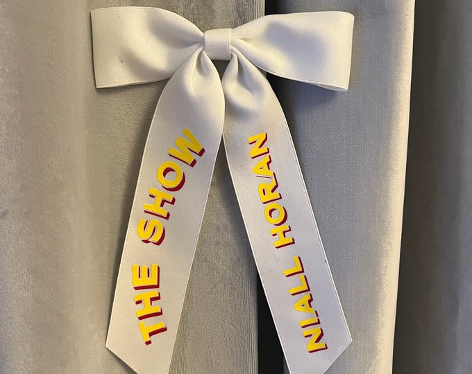 Niall Horan the Show Themed Concert Hair Bow. - Etsy UK
