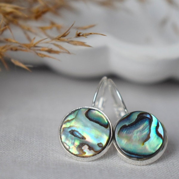 Abalone Earrings Dangle - Etsy