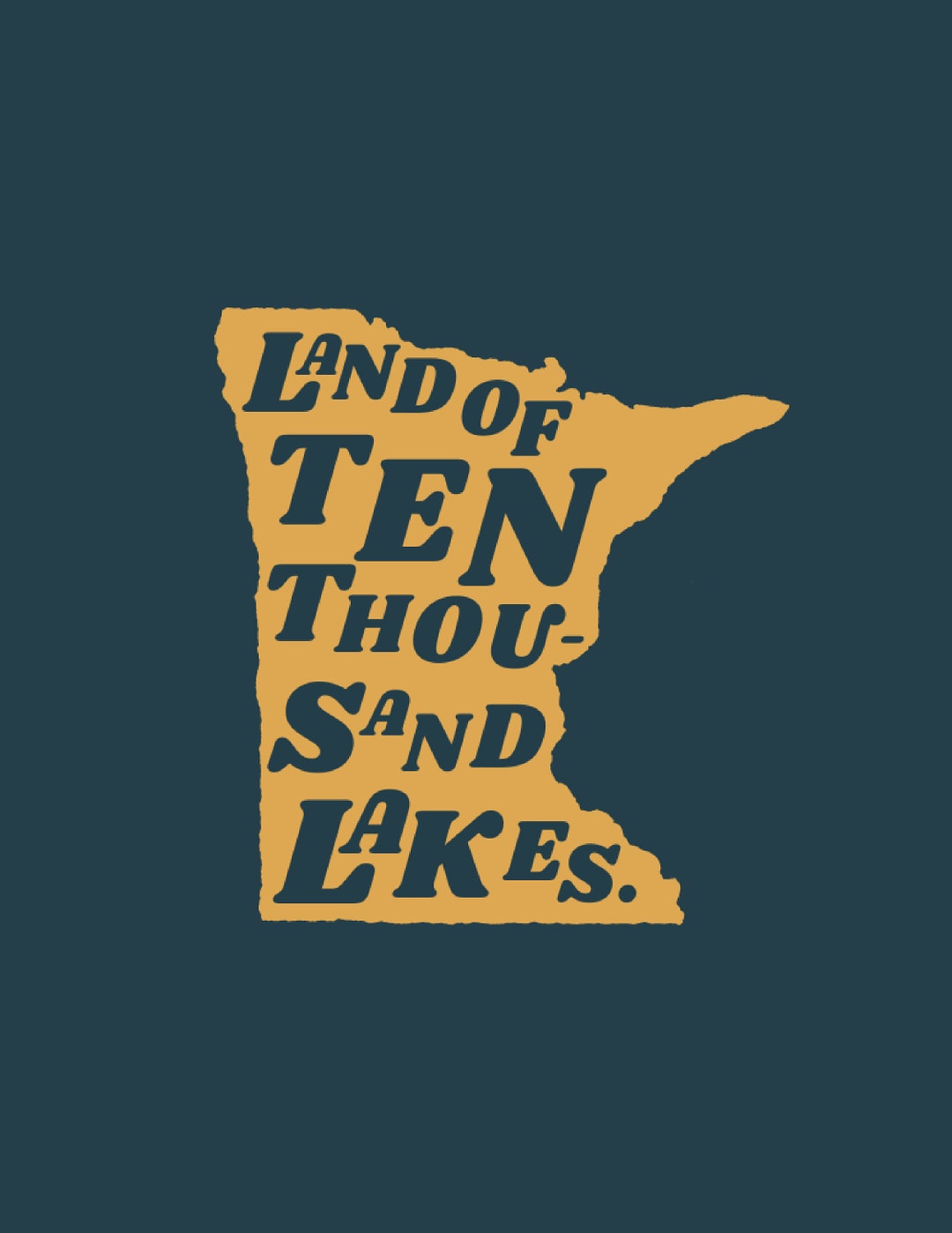 Minnesota State Wall Art - Etsy