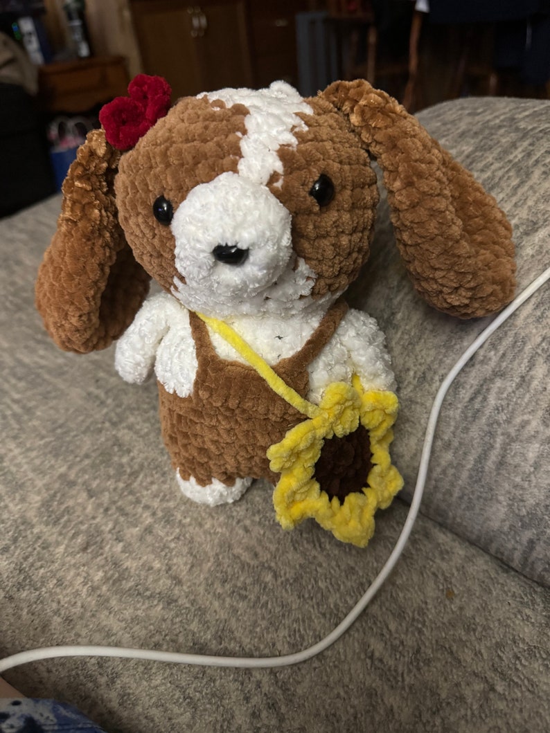 Sunflower Puppy - Etsy