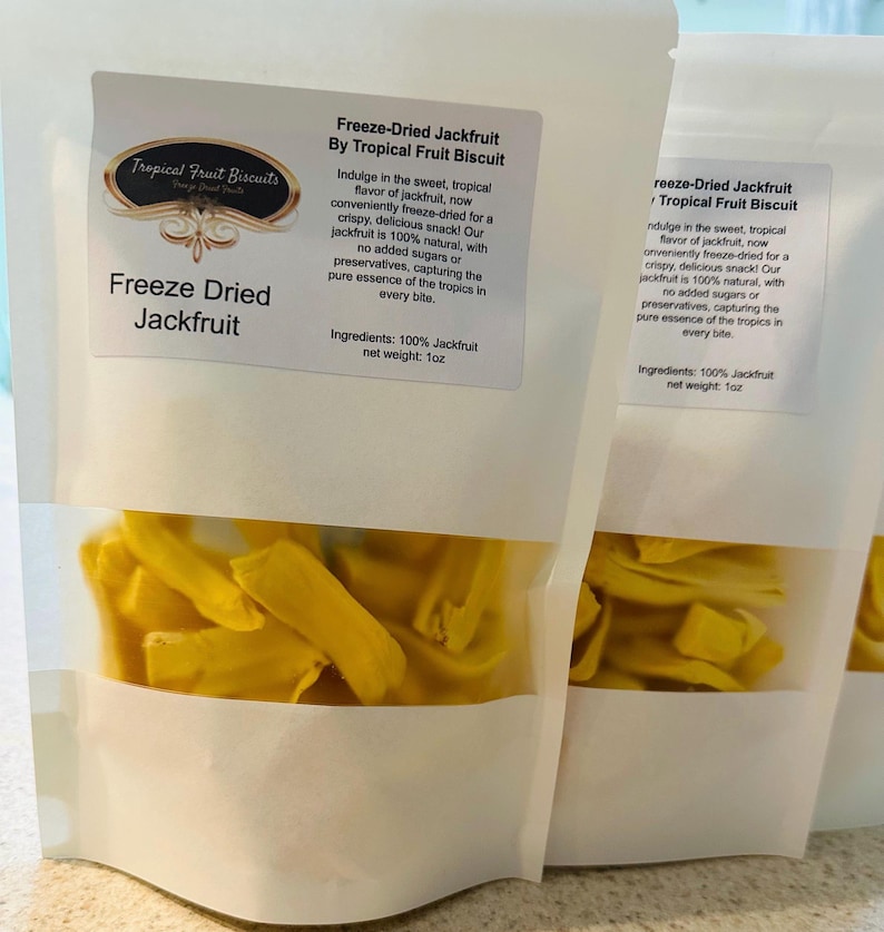 Jack Fruit - Freeze Dried Jackfruit Snack or Add to You Smoothies for a ...