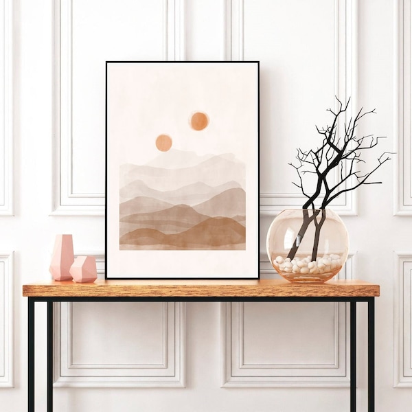 Japandi Printable Art - Etsy