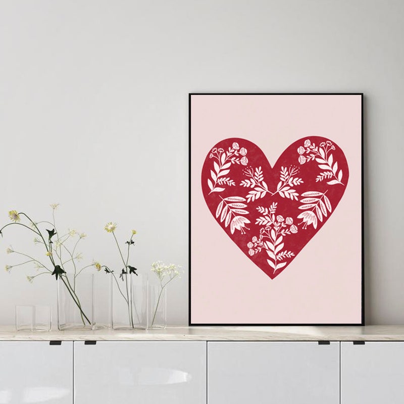 Scandinavian Hearts - Etsy