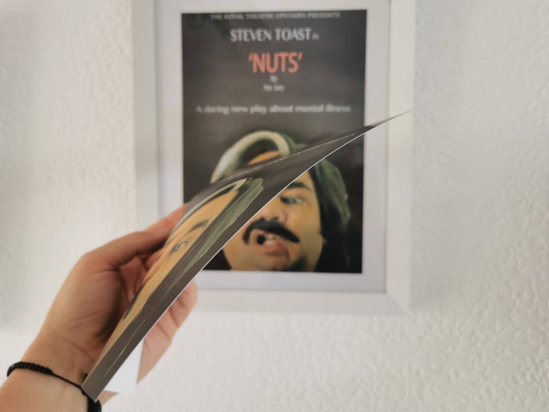Steven Toast in Nuts, Theatre Poster - Etsy