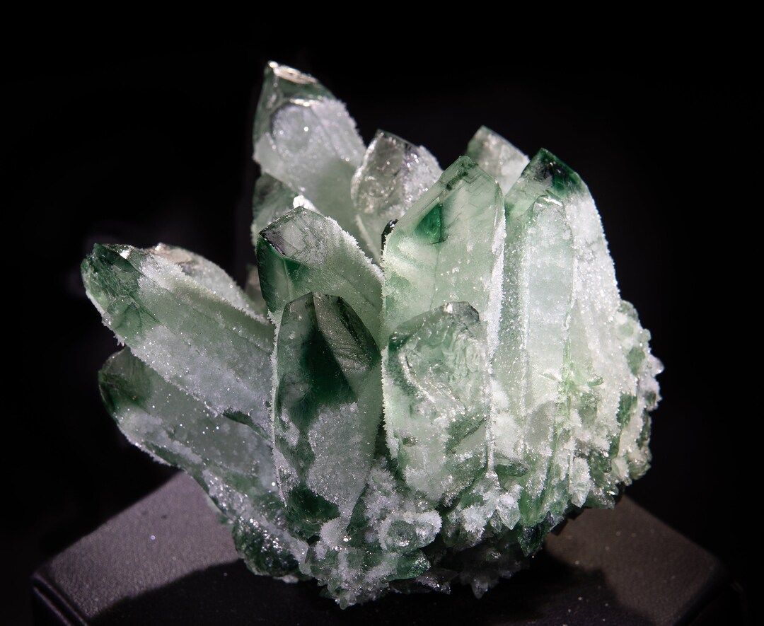 Chromium Chloride Quartz, Chromium Quartz, Green Quartz, 326 G 3 X 4 in ...