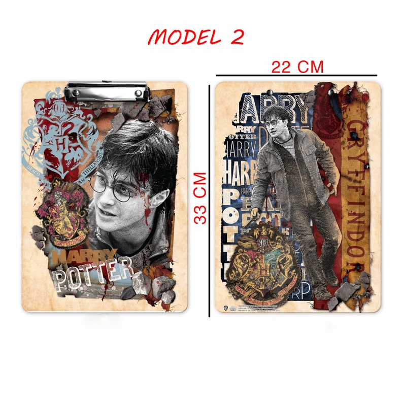 A4 Harry Potter Clipboard, Writing Board With Clip on Top, Hanging ...