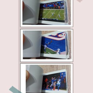 Flipbook National Football League NFL Illustration Handmade | Etsy