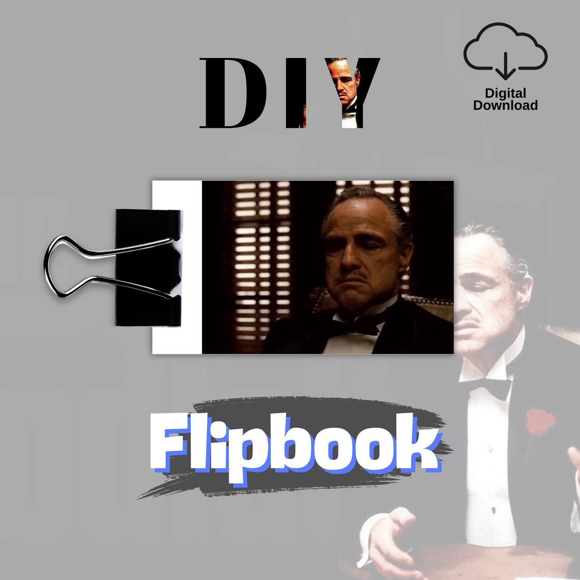 Digital DIY Flipbook the Simpsons GIF Printable Animated Instant ...